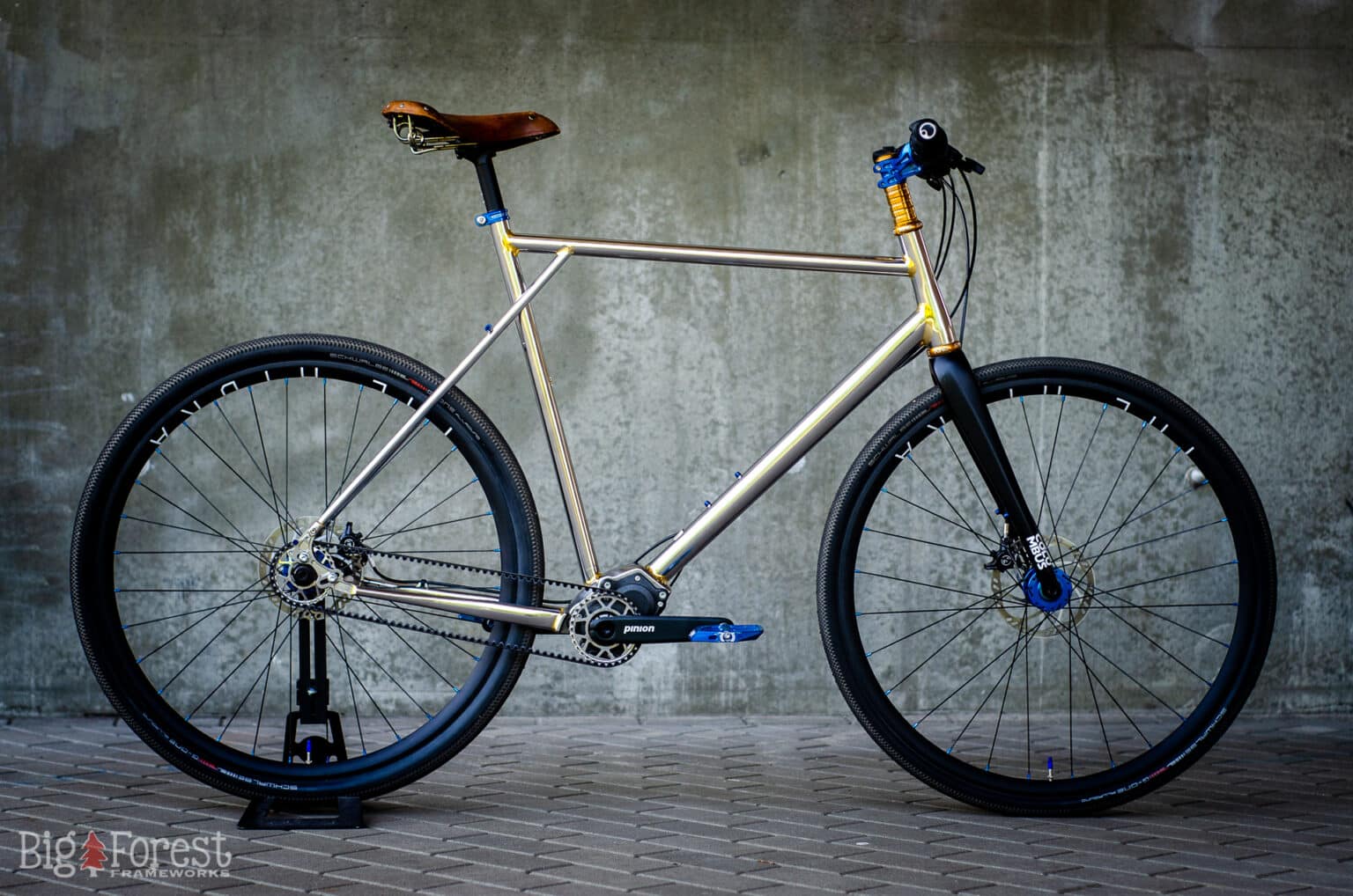 Pinion Bike Frame Building Course – Big Forest Frameworks